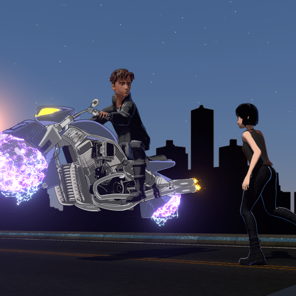 Modified Motorcycle? YES please! - ANDERSON ATLAS | Author Illustrator